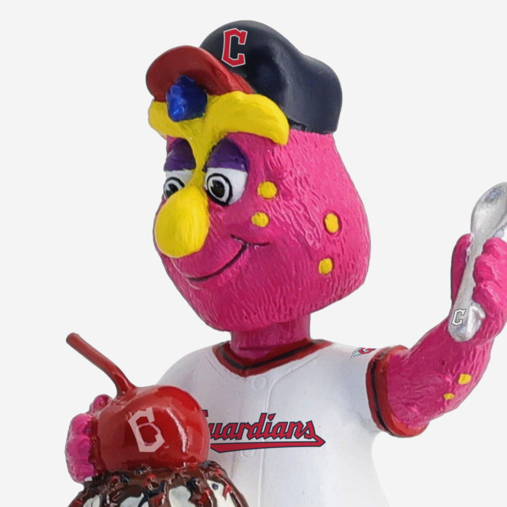 Slider Cleveland Guardians Ice Cream Helmet Mascot Bobblehead FOCO