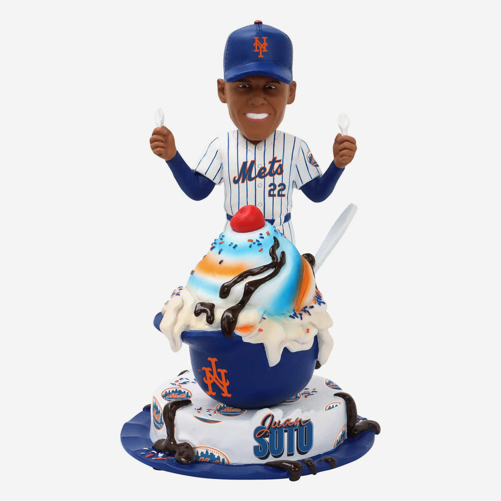 Juan Soto New York Mets Ice Cream Helmet Bobblehead FOCO