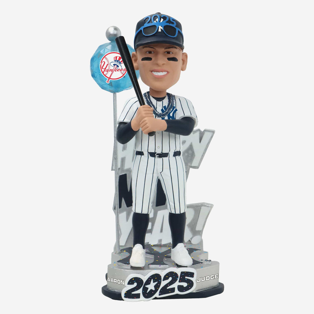 Aaron Judge New York Yankees 2025 New Year's Ball Drop Bobblehead FOCO