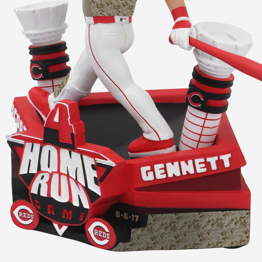 Scooter Gennett Cincinnati Reds Four Home Runs in One Game Mini Bobble FOCO