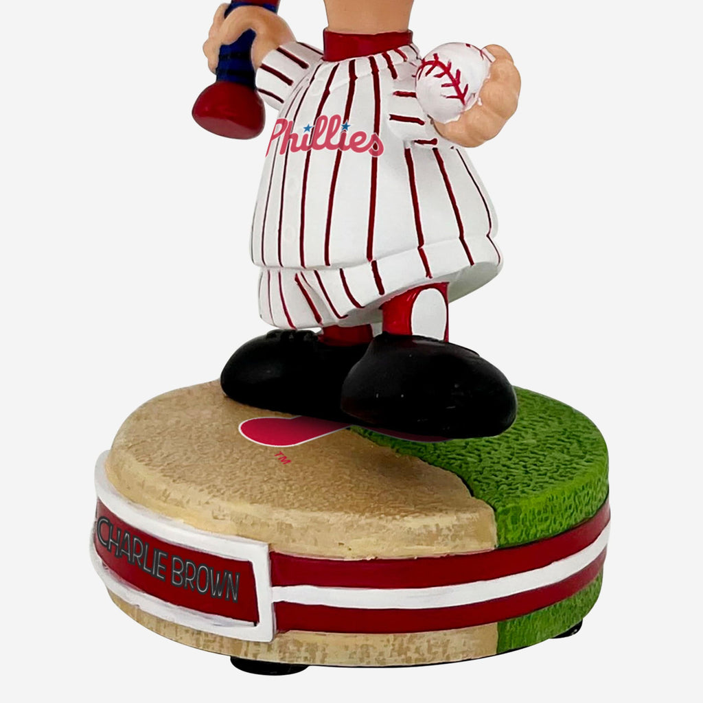 Philadelphia Phillies Charlie Brown Peanuts Mini Bighead Bobblehead FOCO