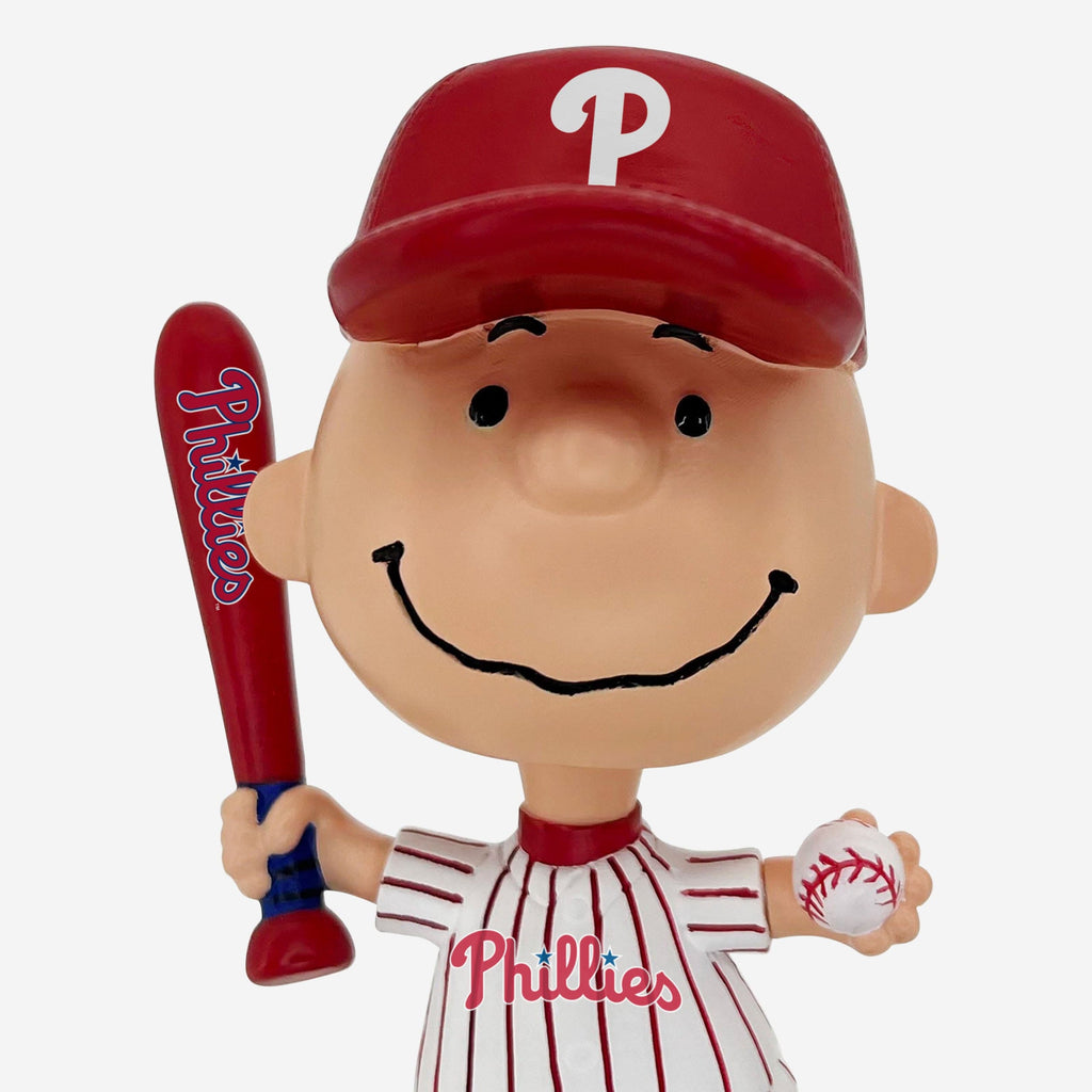Philadelphia Phillies Charlie Brown Peanuts Mini Bighead Bobblehead FOCO