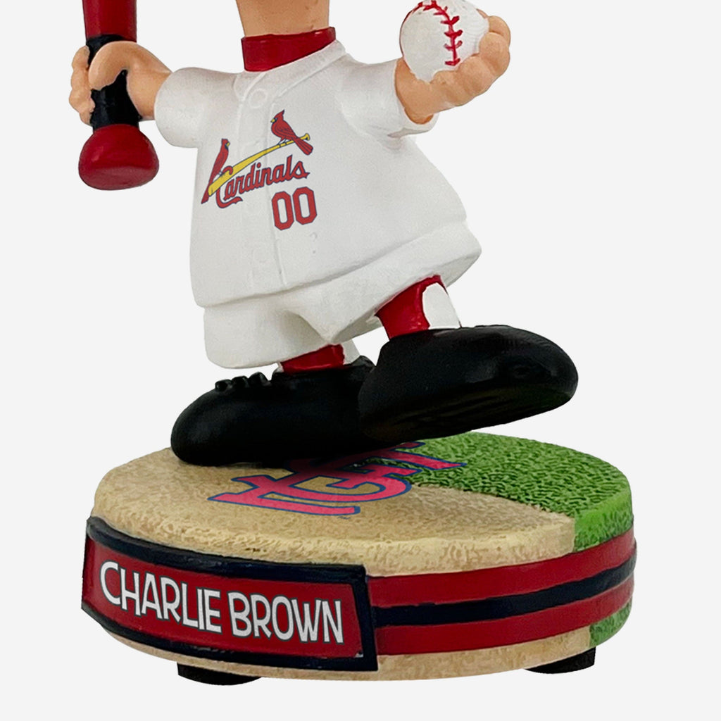 St Louis Cardinals Charlie Brown Peanuts Mini Bighead Bobblehead FOCO