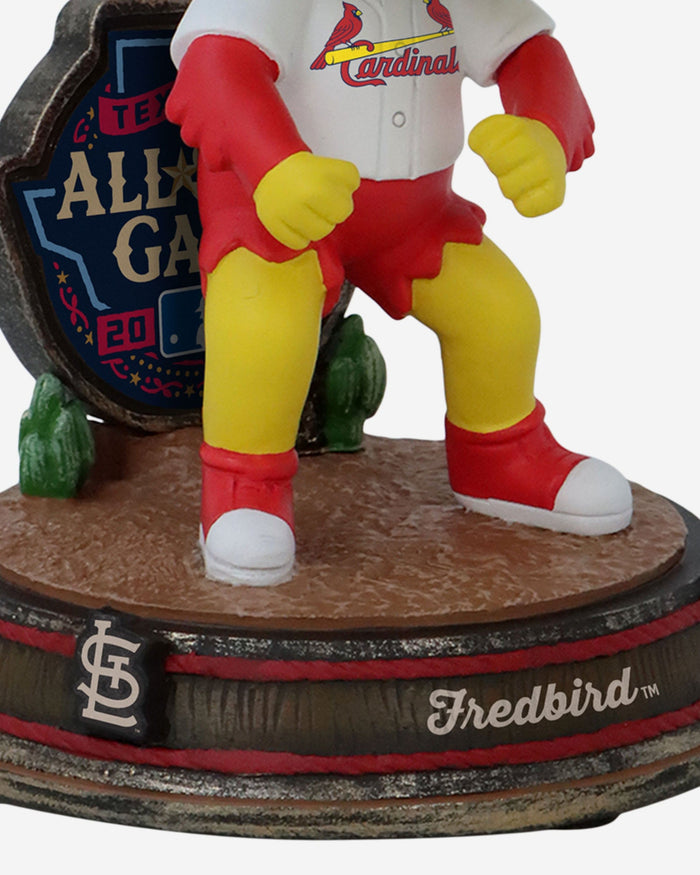 Fredbird St Louis Cardinals 2024 All-Star Bobbles on Parade Mascot Min FOCO