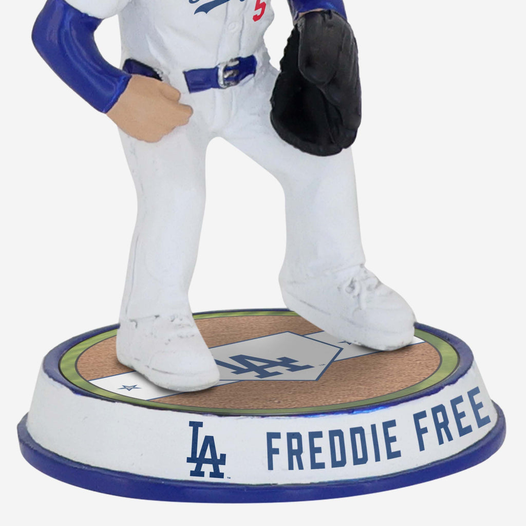 Freddie Freeman Los Angeles Dodgers Field Stripe Mini Bighead Bobblehe FOCO