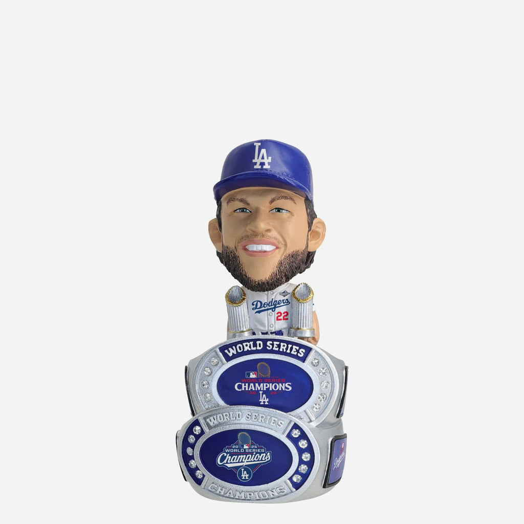 Clayton Kershaw Los Angeles Dodgers 2025 Back To Back World Series Cha FOCO