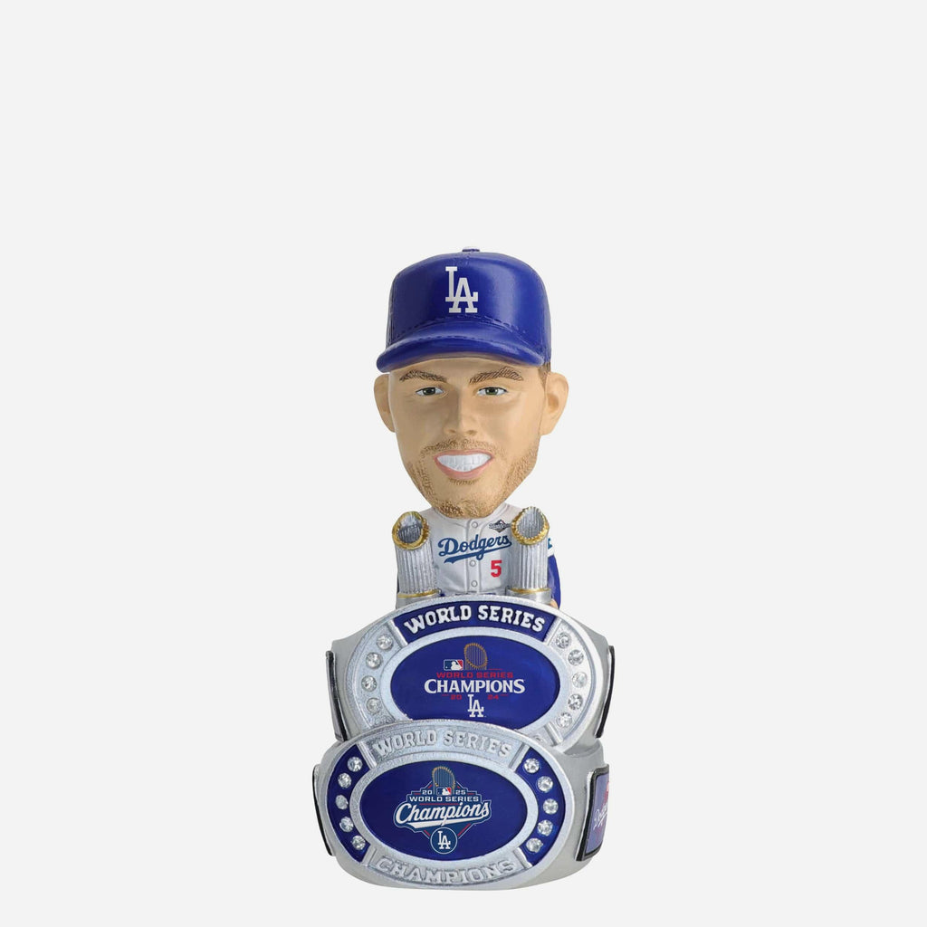 Freddie Freeman Los Angeles Dodgers 2025 Back To Back World Series Cha FOCO