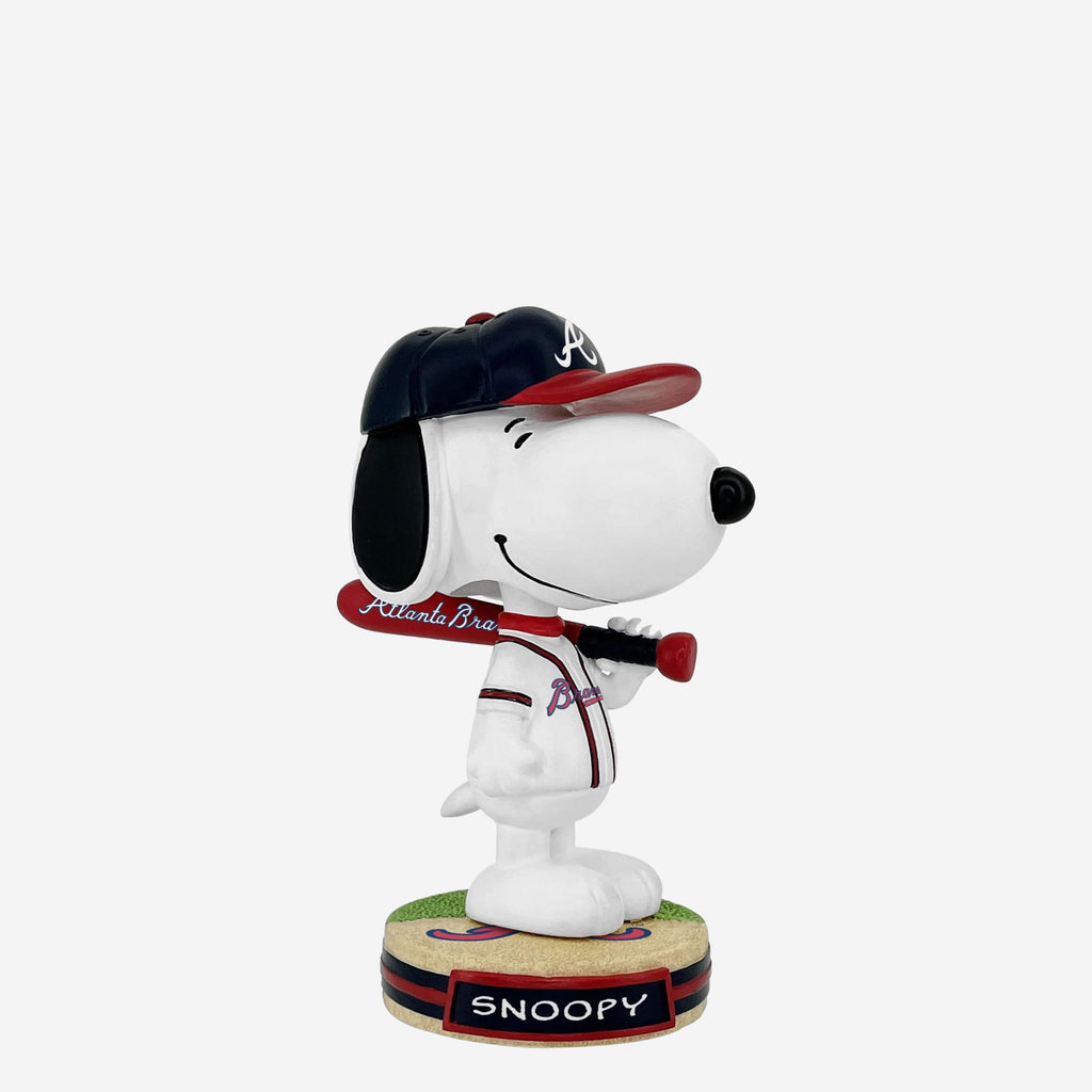 Atlanta Braves Snoopy Peanuts Mini Bighead Bobblehead FOCO