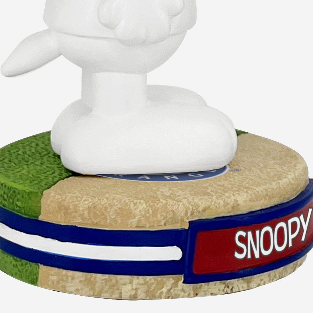 Texas Rangers Snoopy Peanuts Mini Bighead Bobblehead FOCO