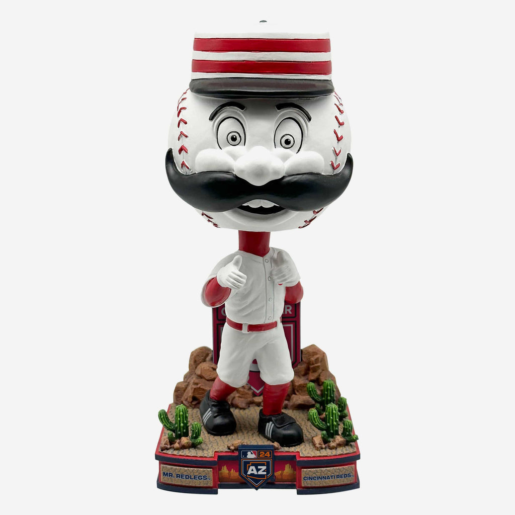 Mr Redlegs Cincinnati Reds 2024 Spring Training Cactus League Mascot B FOCO
