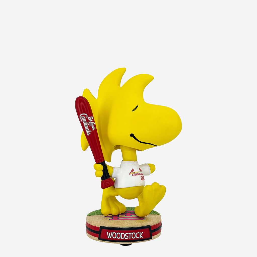 St Louis Cardinals Woodstock Peanuts Mini Bighead Bobblehead FOCO
