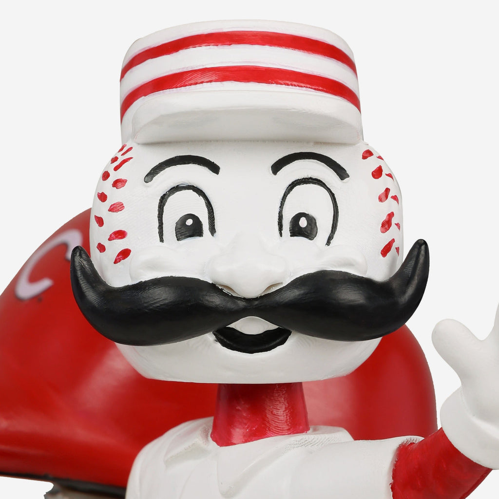 Mr Redlegs Cincinnati Reds Bullpen Cart Mascot Bobblehead FOCO