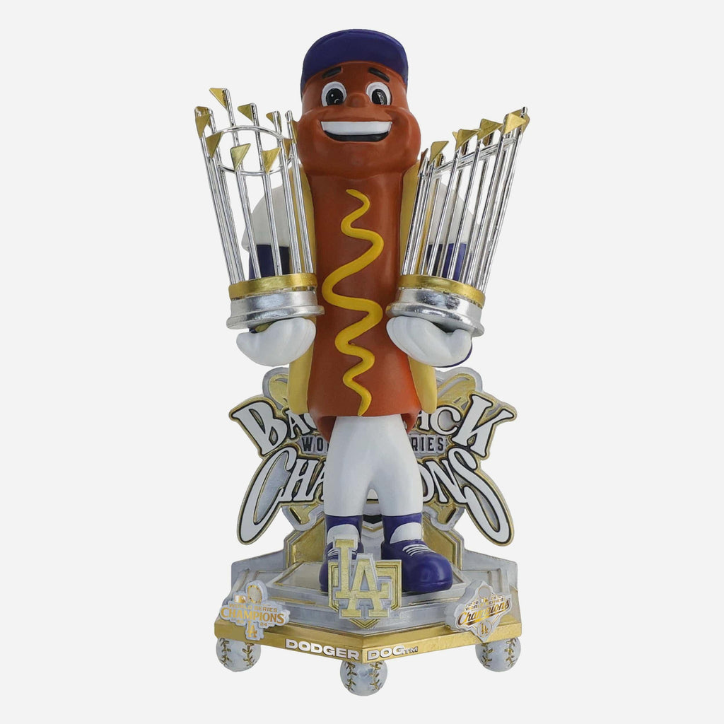 Dodger Dog Los Angeles Dodgers 2025 Back To Back World Series Champion FOCO