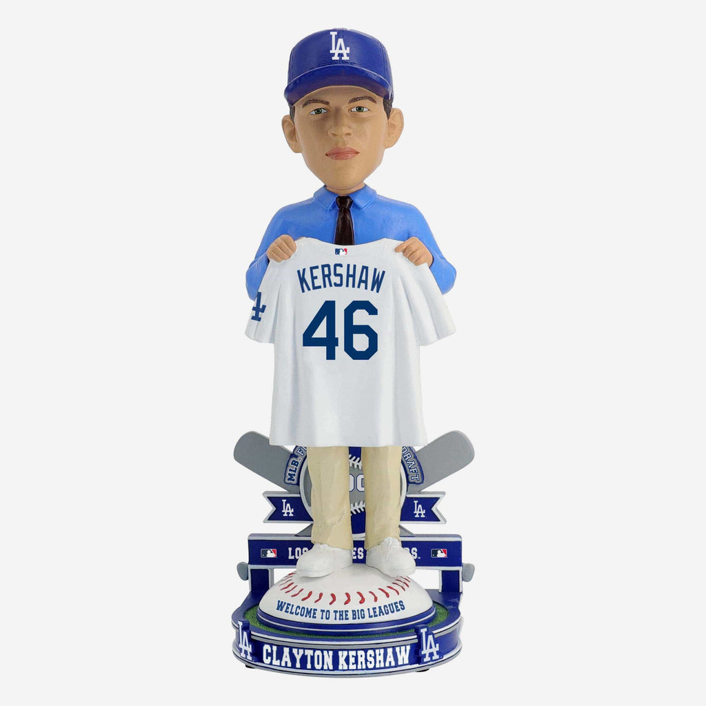 Clayton Kershaw Los Angeles Dodgers 2006 Draft Pick Bobblehead FOCO