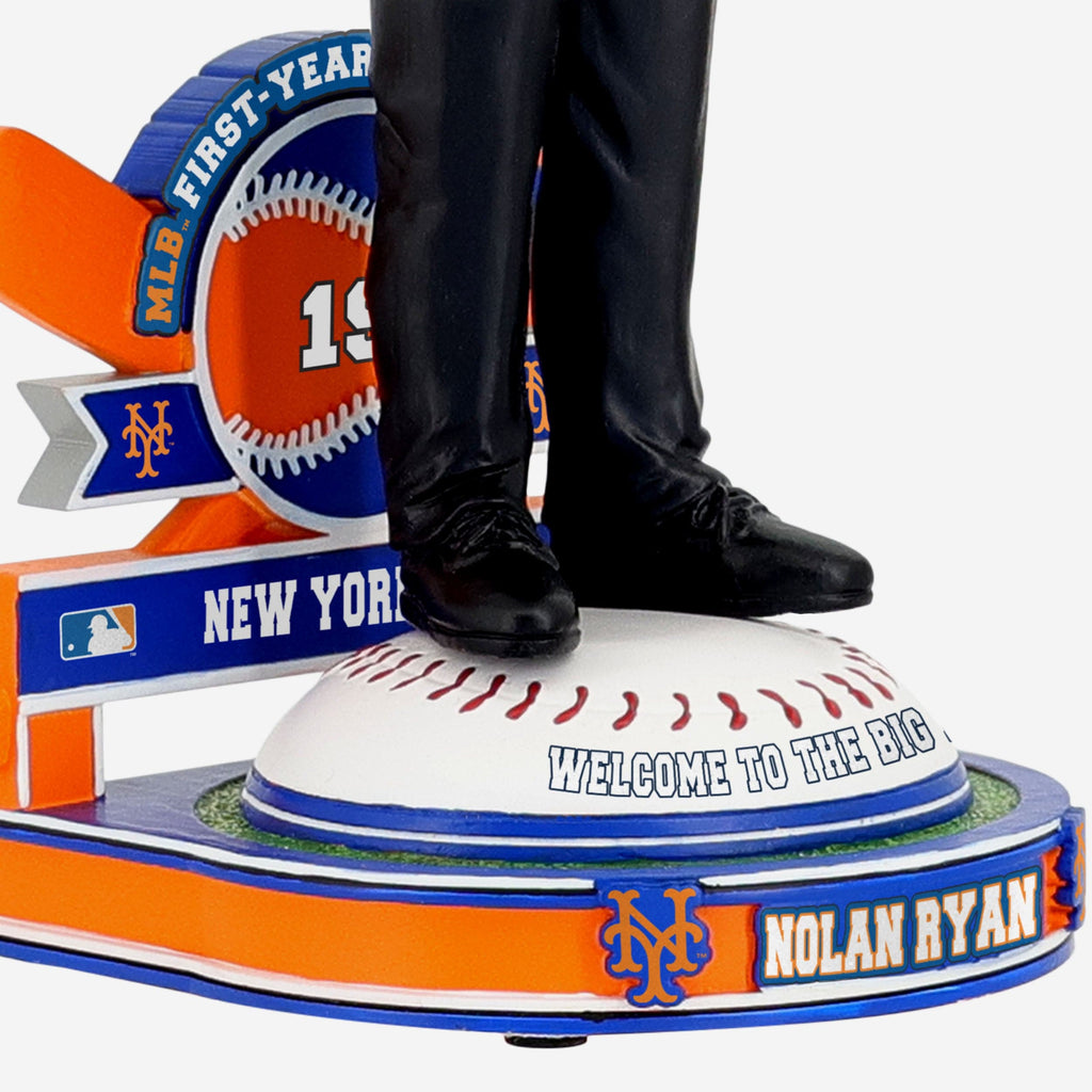 Nolan Ryan New York Mets 1965 Draft Pick Bobblehead FOCO