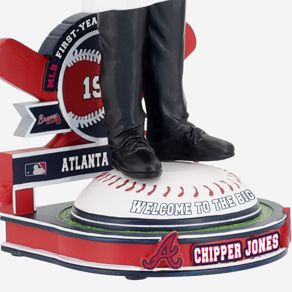 Chipper Jones Atlanta Braves 1990 Draft Pick Bobblehead FOCO