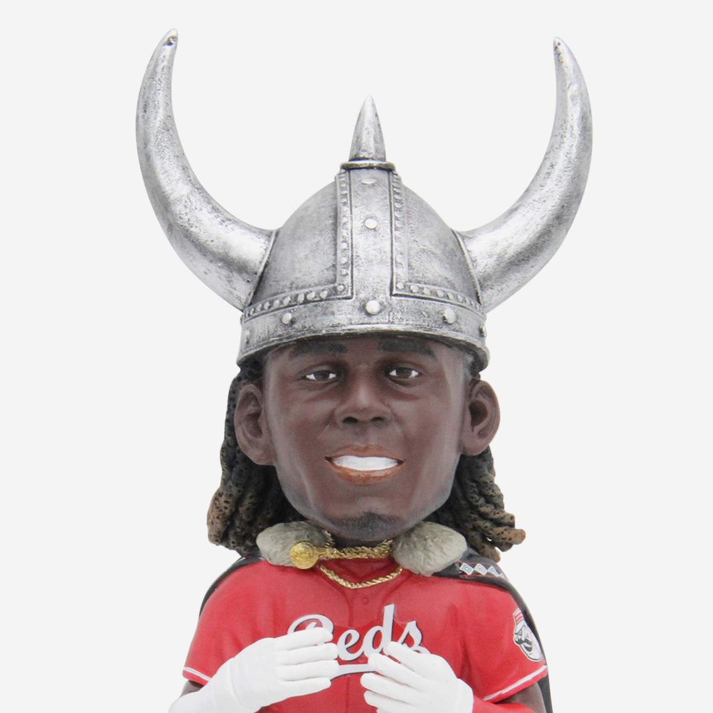 Elly De La Cruz Cincinnati Reds Viking Hat Home Run Celebration Bobble FOCO