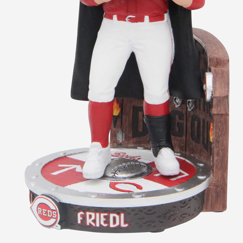 TJ Friedl Cincinnati Reds Viking Hat Home Run Celebration Bobblehead FOCO