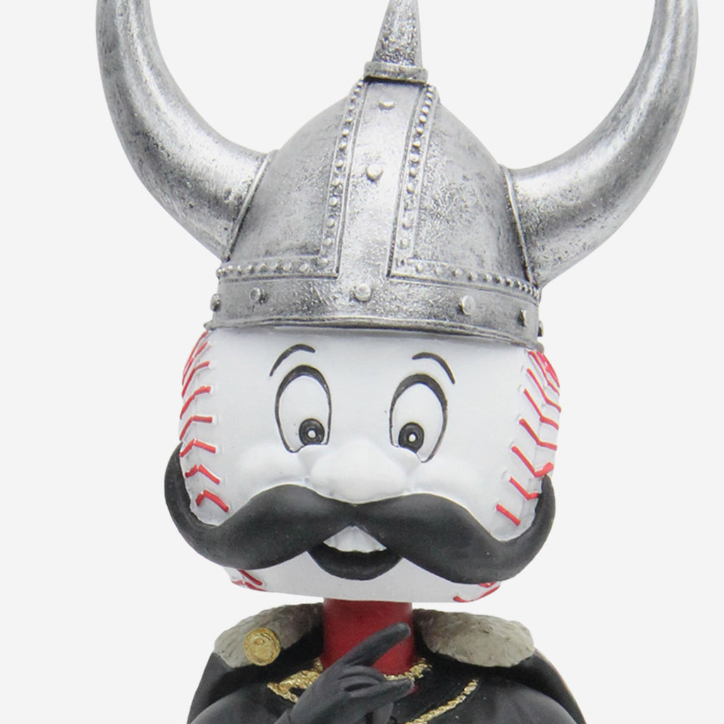 Mr Redlegs Cincinnati Reds City Connect Viking Hat Home Run Celebratio FOCO