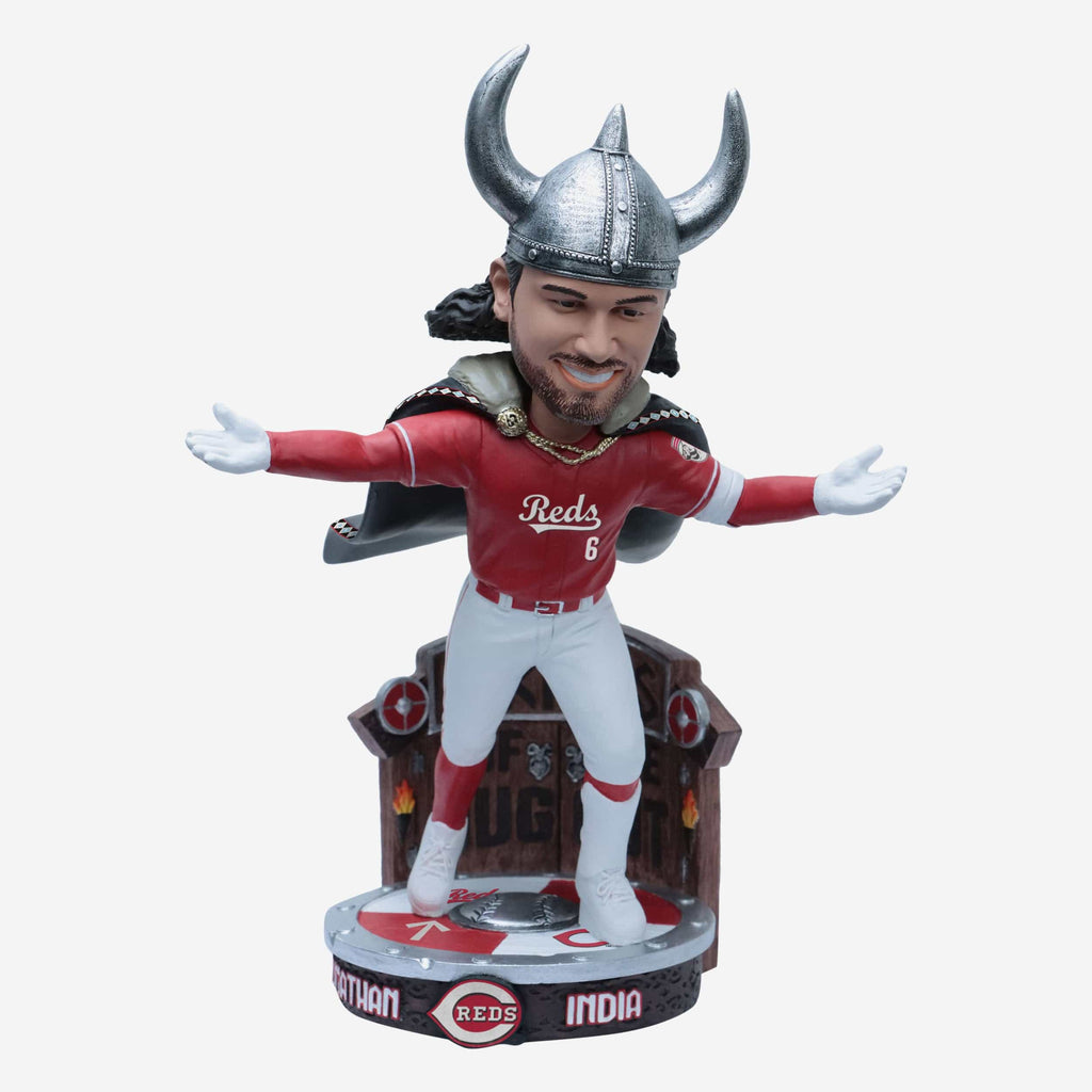 Jonathan India Cincinnati Reds Viking Hat Home Run Celebration Bobbleh FOCO