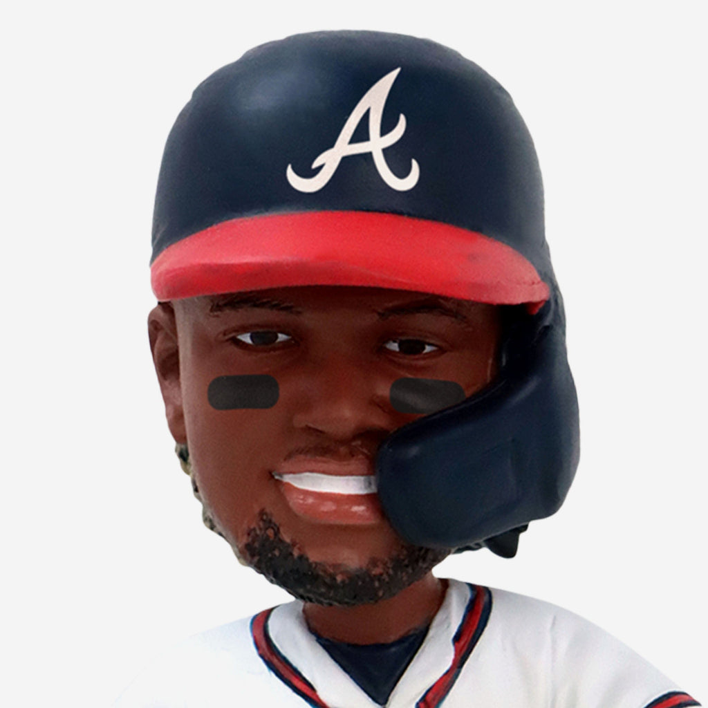 Ronald Acuna Jr Atlanta Braves Home Run Spinner Mini Bobblehead Scene FOCO