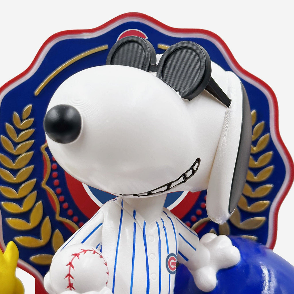 Chicago Cubs Snoopy & Woodstock Joe Cool Peanuts Dual Bobblehead FOCO