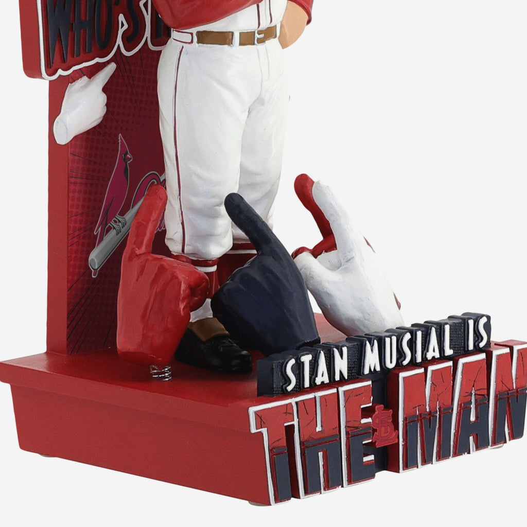 Stan Musial St Louis Cardinals Nickname Bobblehead FOCO