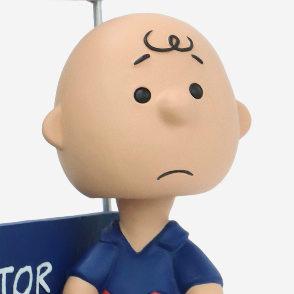 Chicago Cubs Lucy & Charlie Brown Peanuts Psychiatry Stand Dual Bobble FOCO