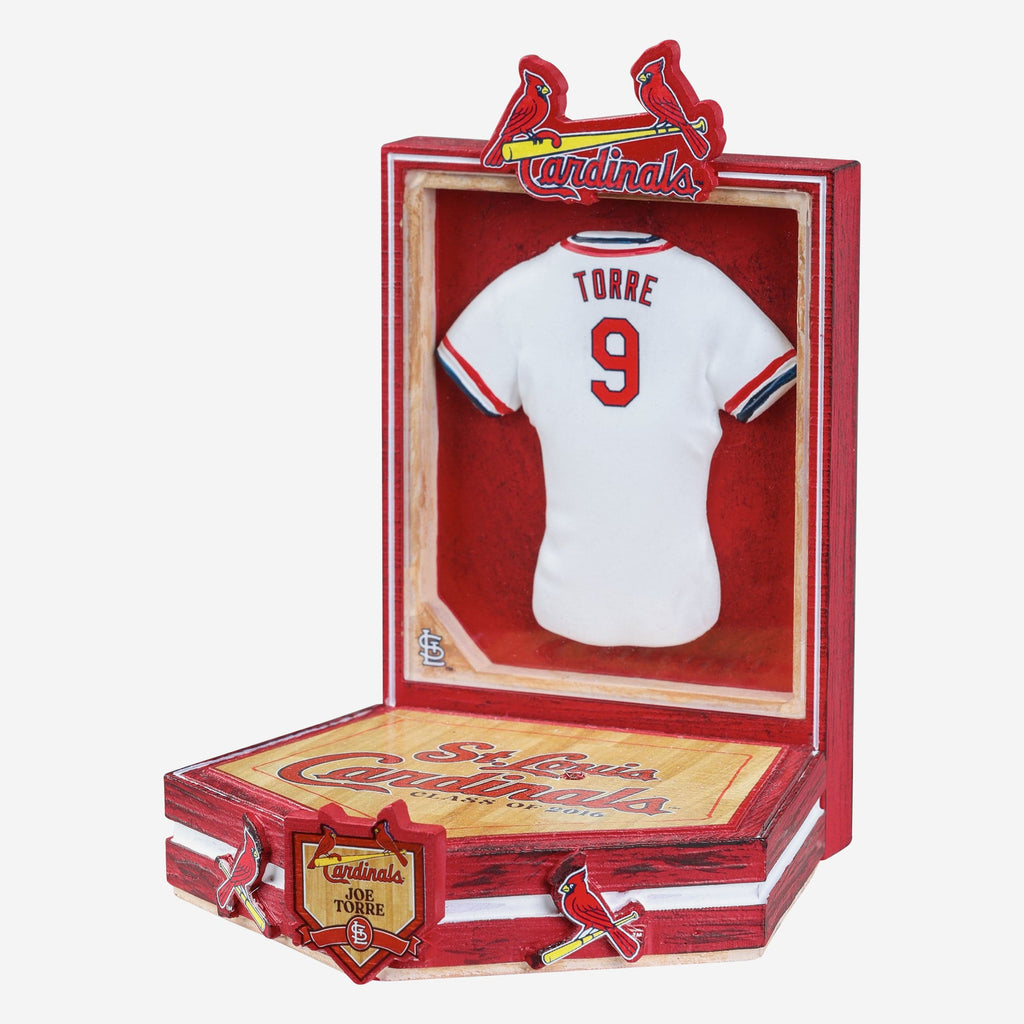 Joe Torre St Louis Cardinals Red Jacket Bobblehead FOCO