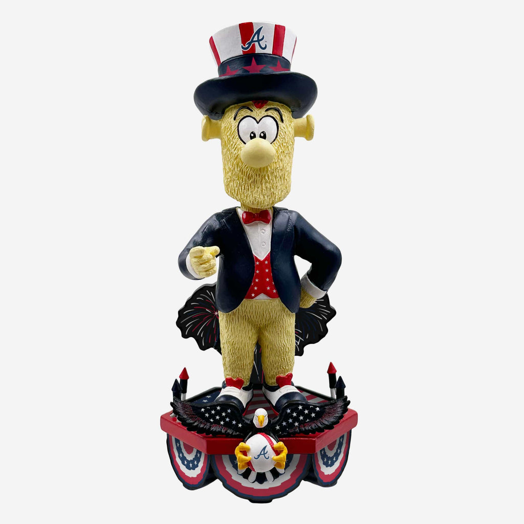 Blooper Atlanta Braves Americana Mascot Bobblehead FOCO