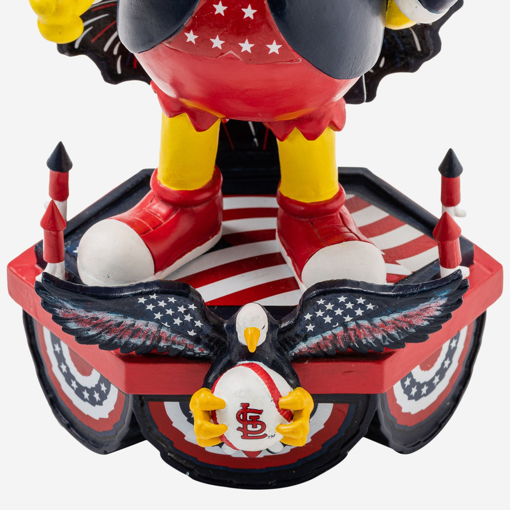 Fredbird St Louis Cardinals Americana Mascot Bobblehead FOCO