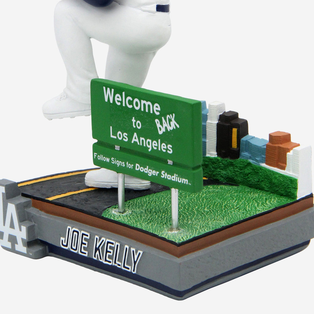 Joe Kelly Los Angeles Dodgers Pouty Face Welcome Back Next Stop Bobble FOCO