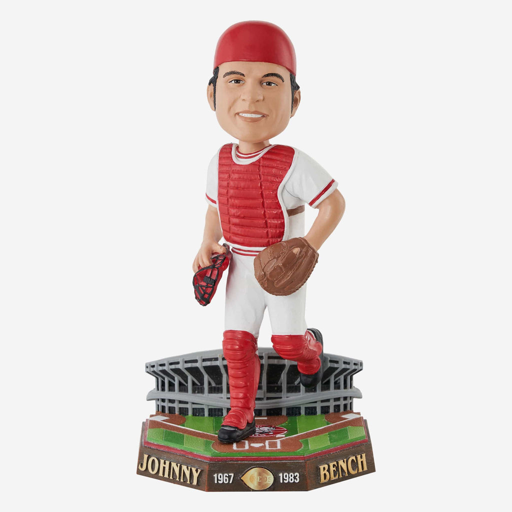 Johnny Bench Cincinnati Reds Retired Pro Gate Series Bobblehead FOCO