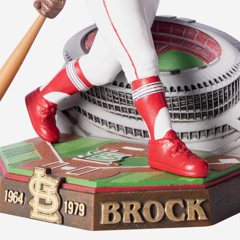 Lou Brock St Louis Cardinals Retired Pro Gate Series Bobblehead FOCO