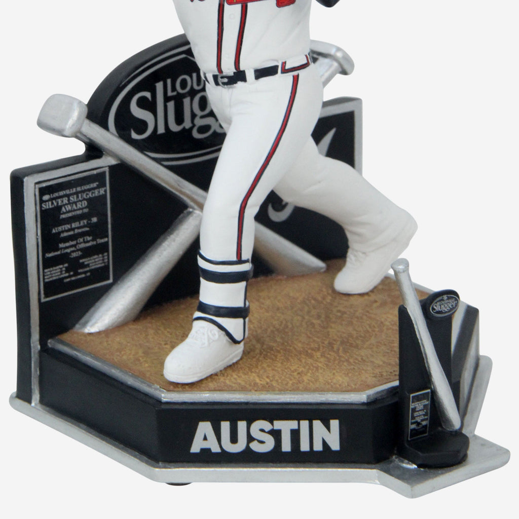 Austin Riley Atlanta Braves 2023 Silver Slugger Bobblehead FOCO