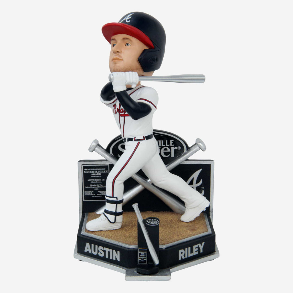 Austin Riley Atlanta Braves 2023 Silver Slugger Bobblehead FOCO
