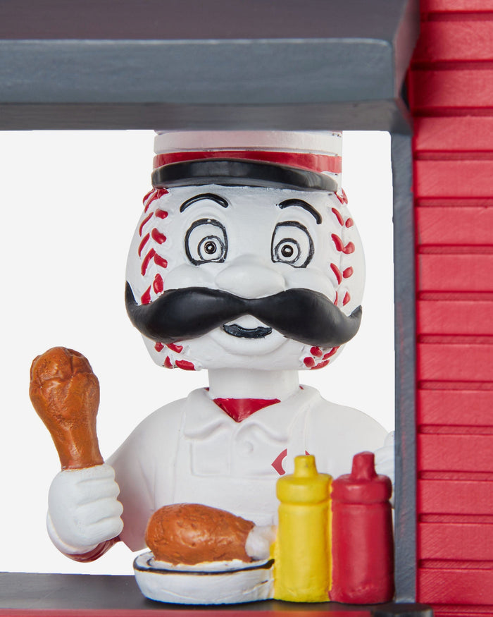 Mr Redlegs Cincinnati Reds 2024 Opening Day Mascot Bobblehead FOCO