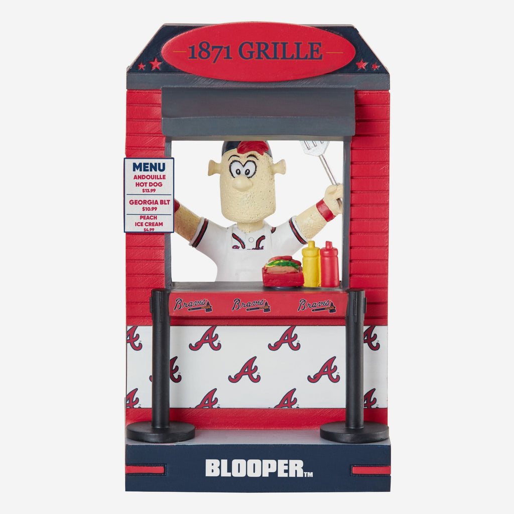 Blooper Atlanta Braves 2024 Opening Day Mascot Bobblehead FOCO