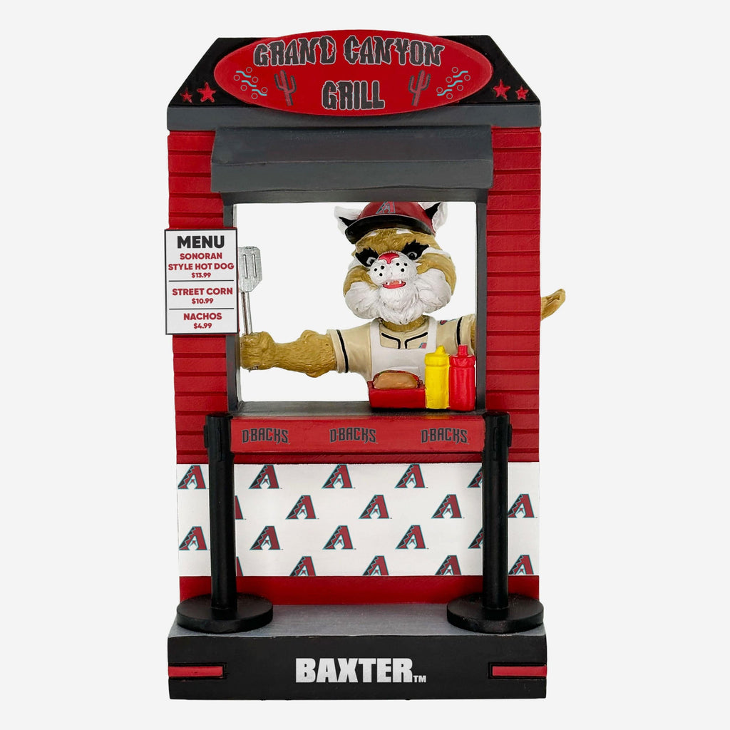 D Baxter the Bobcat Arizona Diamondbacks 2024 Opening Day Mascot Bobbl FOCO