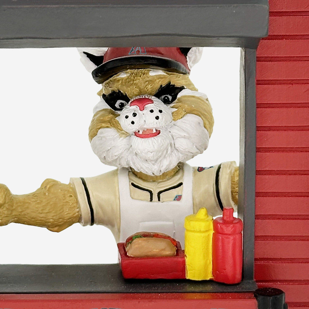 D Baxter the Bobcat Arizona Diamondbacks 2024 Opening Day Mascot Bobbl FOCO