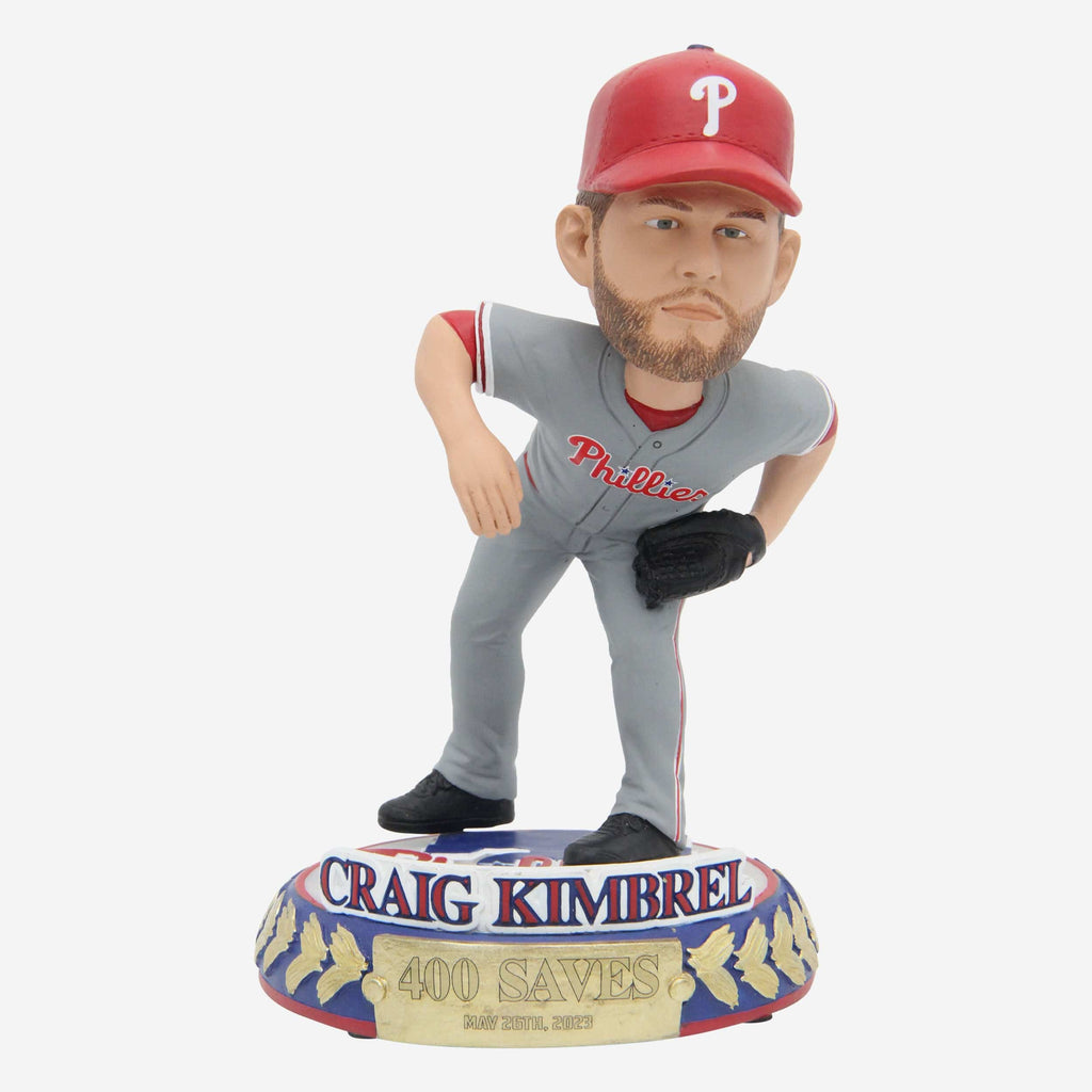 Craig Kimbrel Philadelphia Phillies 400 Saves Bobblehead FOCO