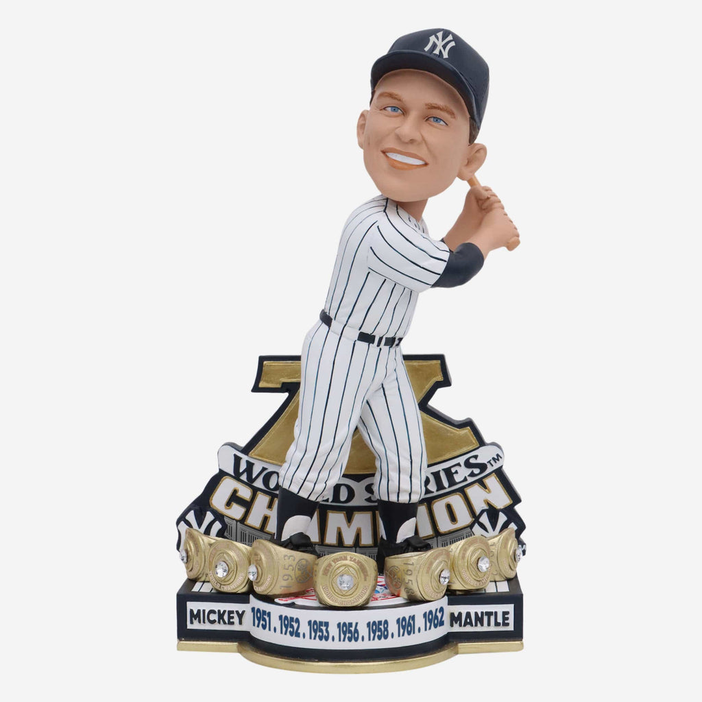 Mickey Mantle New York Yankees 7X World Series Champion Bobblehead FOCO