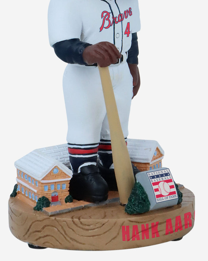 Hank Aaron Atlanta Braves Legends of the Park Hall of Fame Mini Bighea FOCO