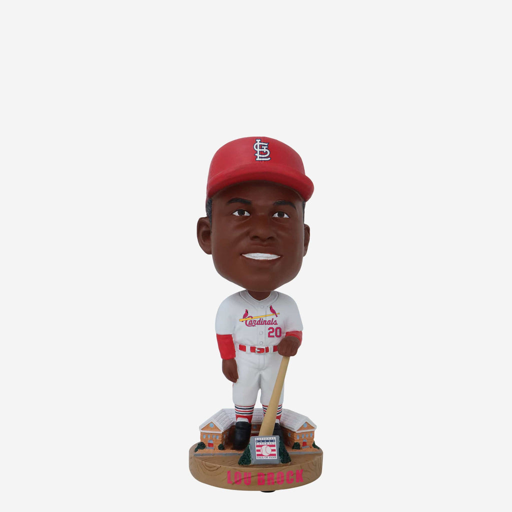 Lou Brock St Louis Cardinals Legends of the Park Hall of Fame Mini Big FOCO