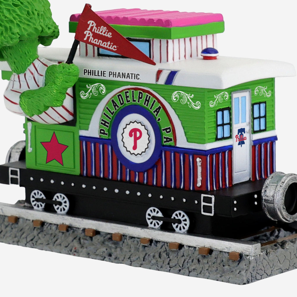 Phillie Phanatic Philadelphia Phillies Express Train Mascot Bobblehead FOCO