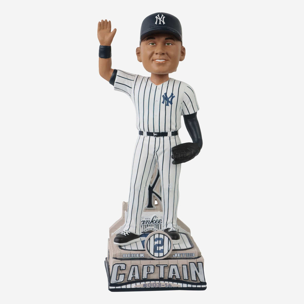Derek Jeter New York Yankees Captain Bobblehead FOCO