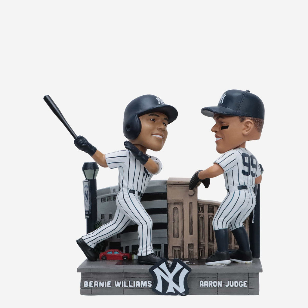 Bernie Williams & Aaron Judge New York Yankees Then and Now Bobblehead FOCO
