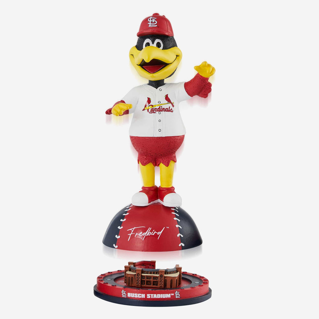Fredbird St Louis Cardinals Magnetic Stadium Base Mascot Bobblehead FOCO