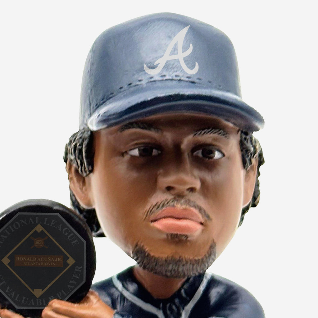 Chipper Jones & Ronald Acuna Jr Atlanta Braves MVP Winners Then and N FOCO