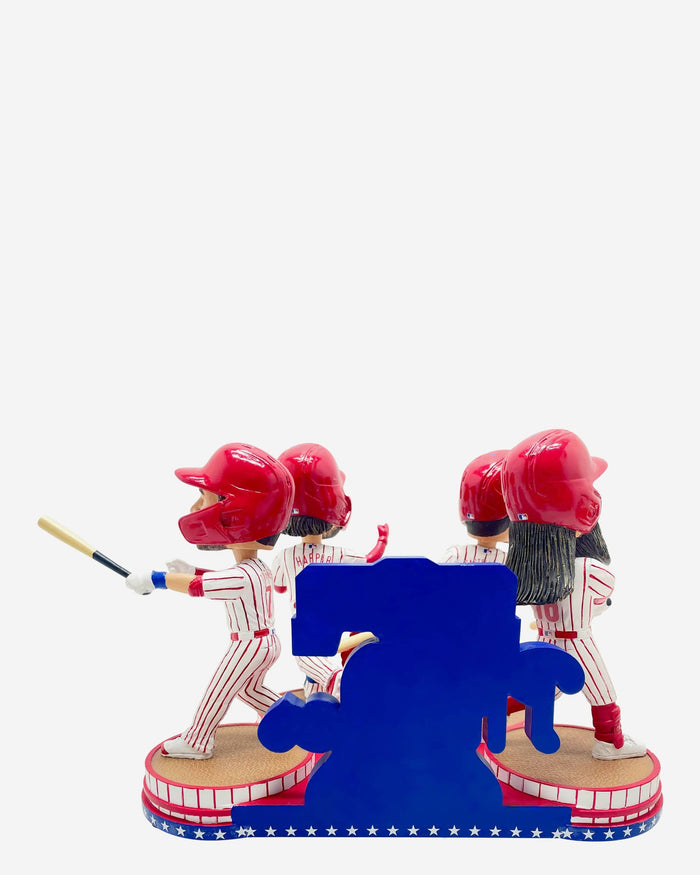 Philadelphia Phillies 2023 NLDS Game 3 Home Run Mini Bobblehead Scene FOCO